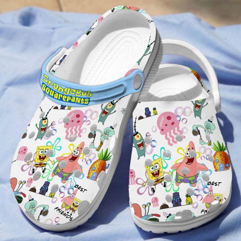 Adorable Spongebob Squarepants Classic Clogs For Kids And Adults ...
