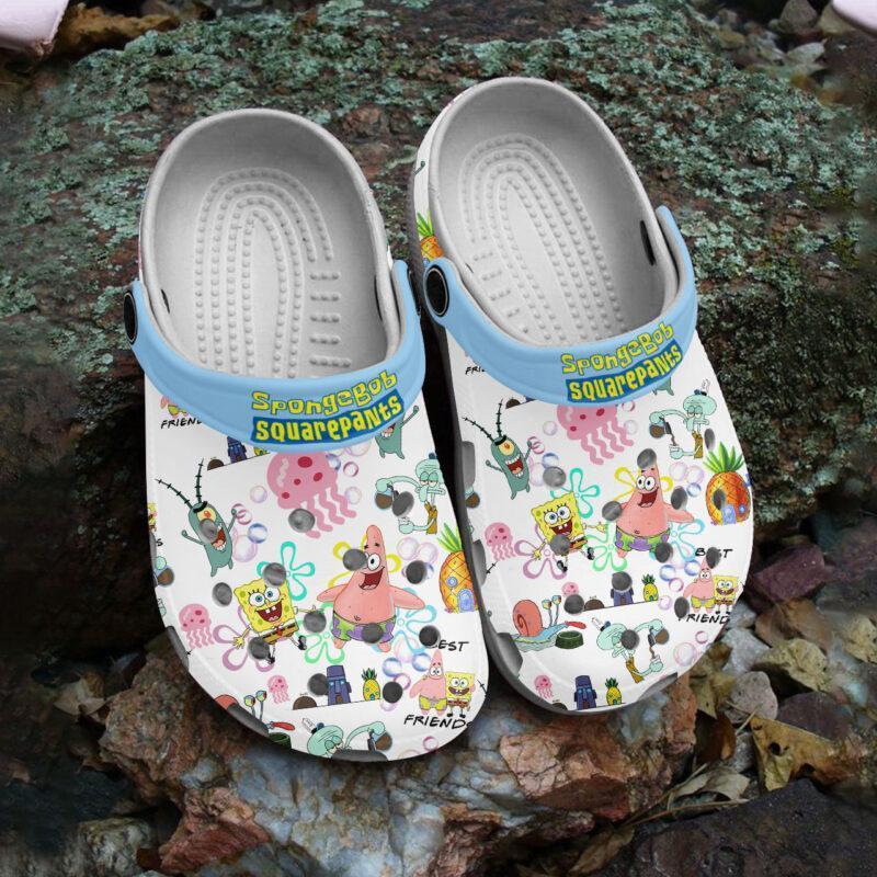 Adorable Spongebob Squarepants Classic Clogs For Kids And Adults ...