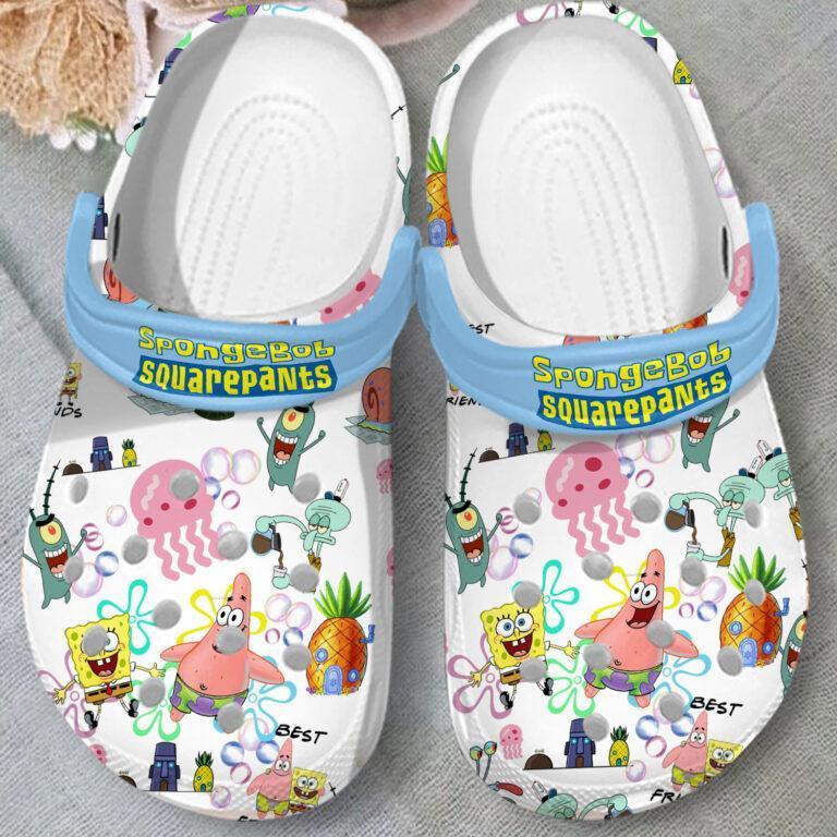 Adorable Spongebob Squarepants Classic Clogs For Kids And Adults ...