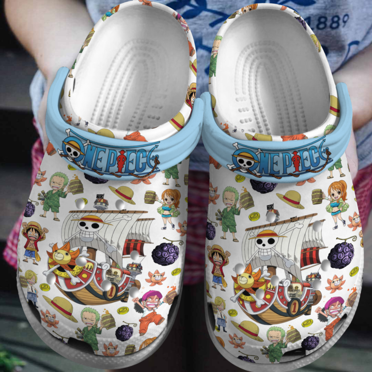 Cute One Piece Anime Characters Clogs For Kids And Adults - Design by ...