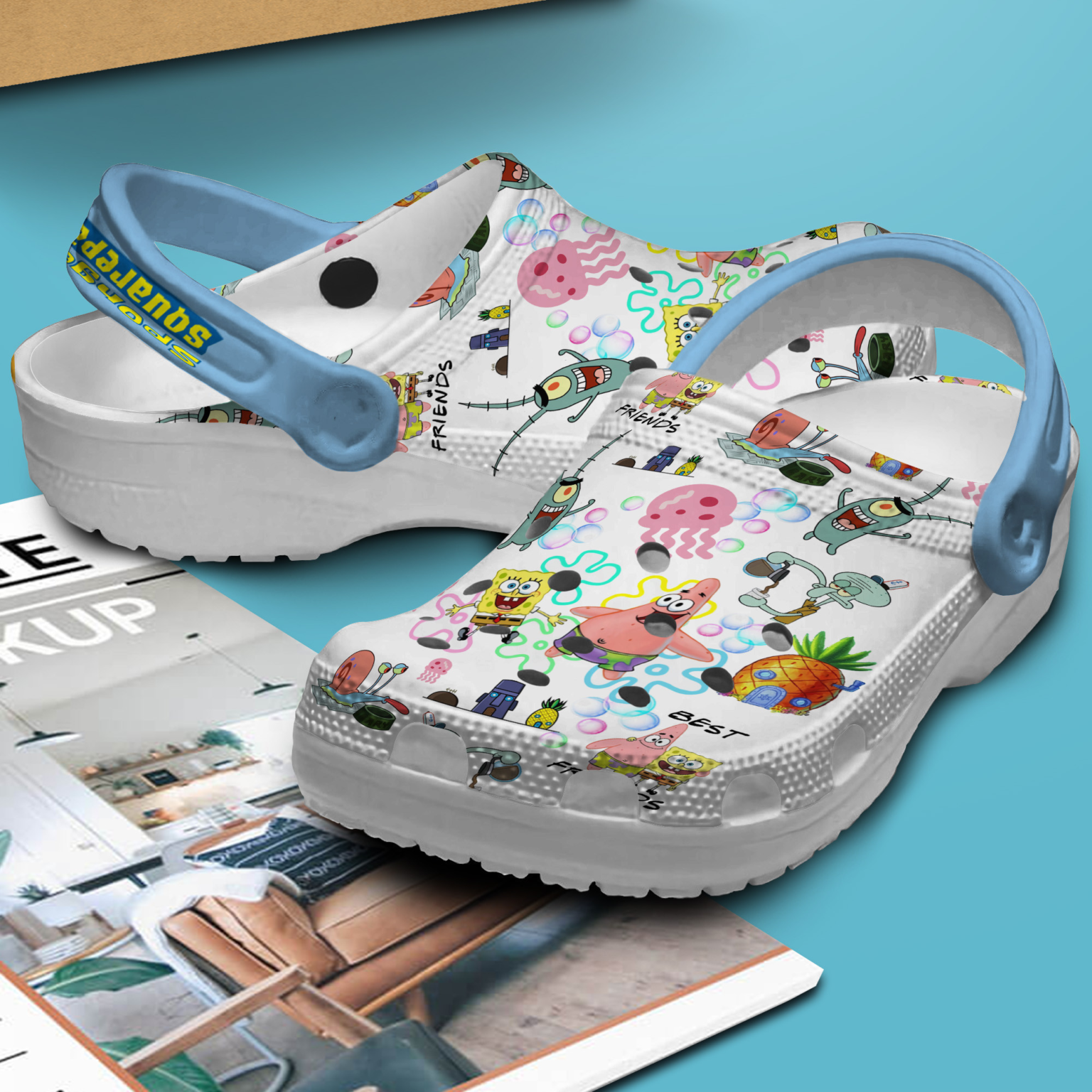 Adorable Spongebob Squarepants Classic Clogs For Kids And Adults ...