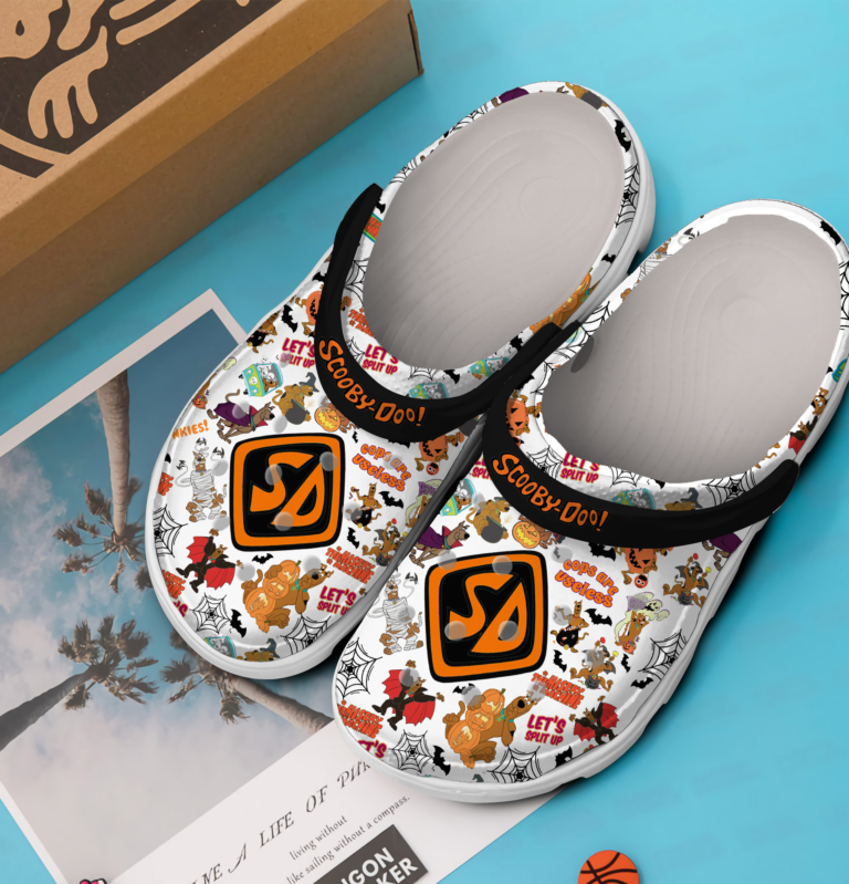 New Clogs Scooby-Doo Halloween Cartoon Clogs - Design by Crocodile