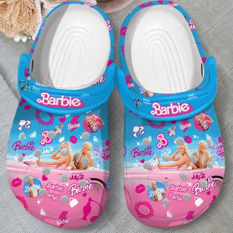 Comfortable And Lightweight Barbie Doll Movie Colorful Clogs For Kids ...