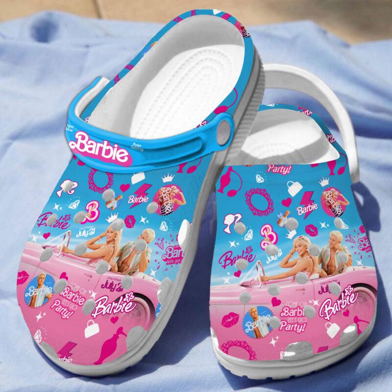 Comfortable And Lightweight Barbie Doll Movie Colorful Clogs For Kids ...