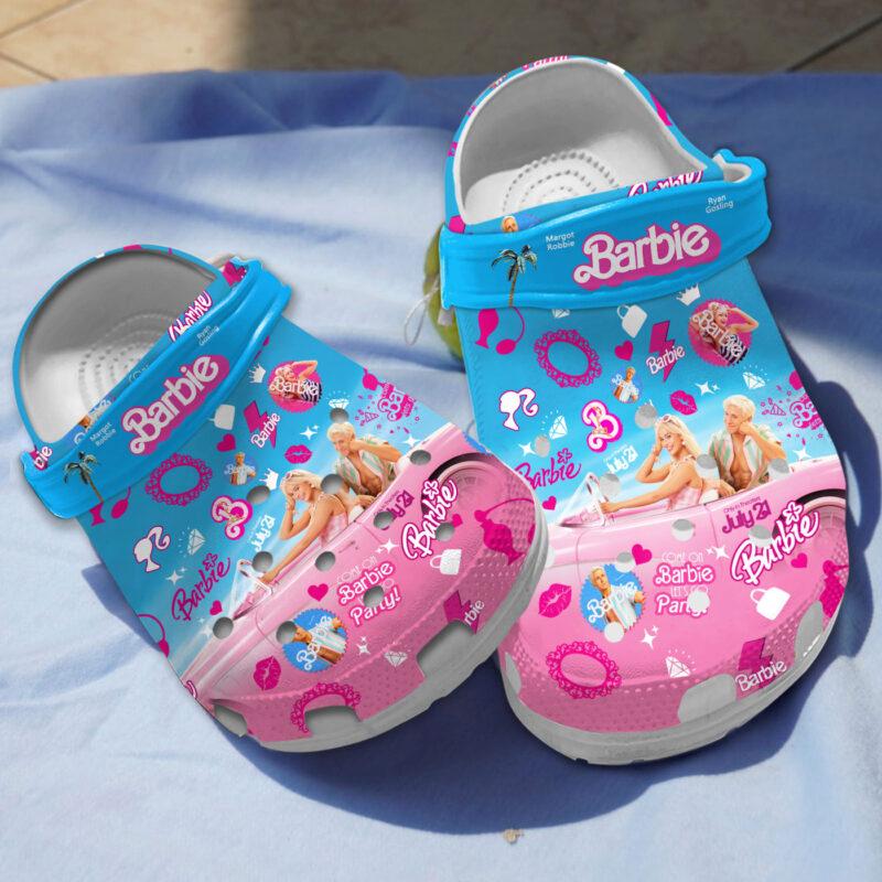 Comfortable And Lightweight Barbie Doll Movie Colorful Clogs For Kids ...