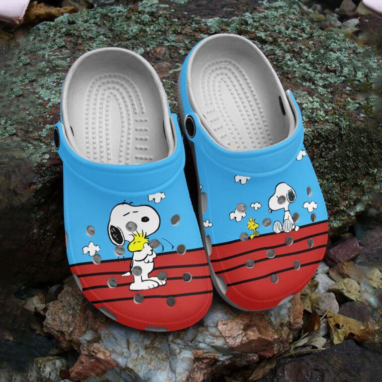 Adorable Friendship Snoopy And Woodstock Cartoon Clogs For Kids And ...