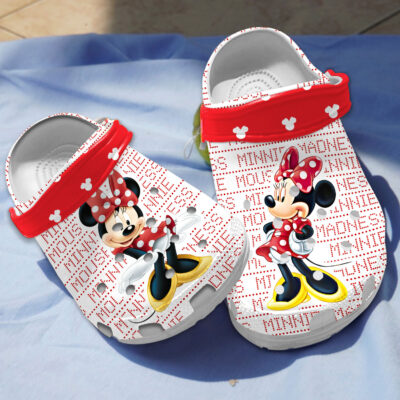Love Eyes Mickey And Minnie Mouse Cartoon Clogs For Kids & Adults ...