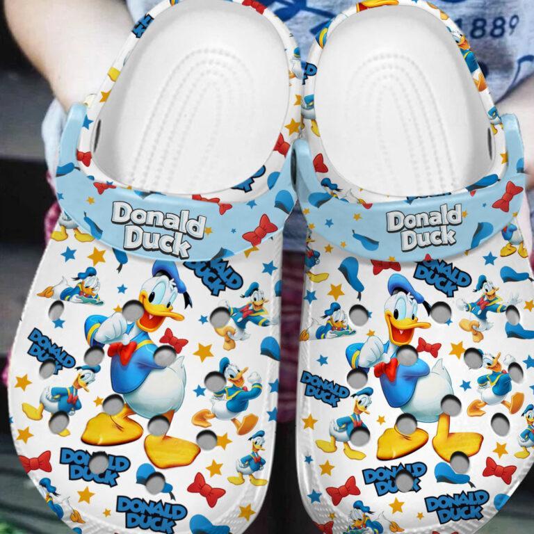 Beautiful Donald Duck Cartoon Classic Clogs For Kids And Adults ...