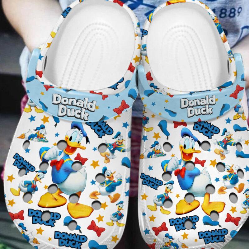 Beautiful Donald Duck Cartoon Classic Clogs For Kids And Adults ...