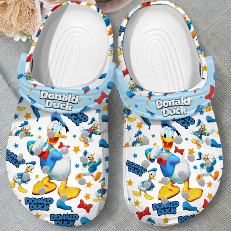 Beautiful Donald Duck Cartoon Classic Clogs For Kids And Adults ...