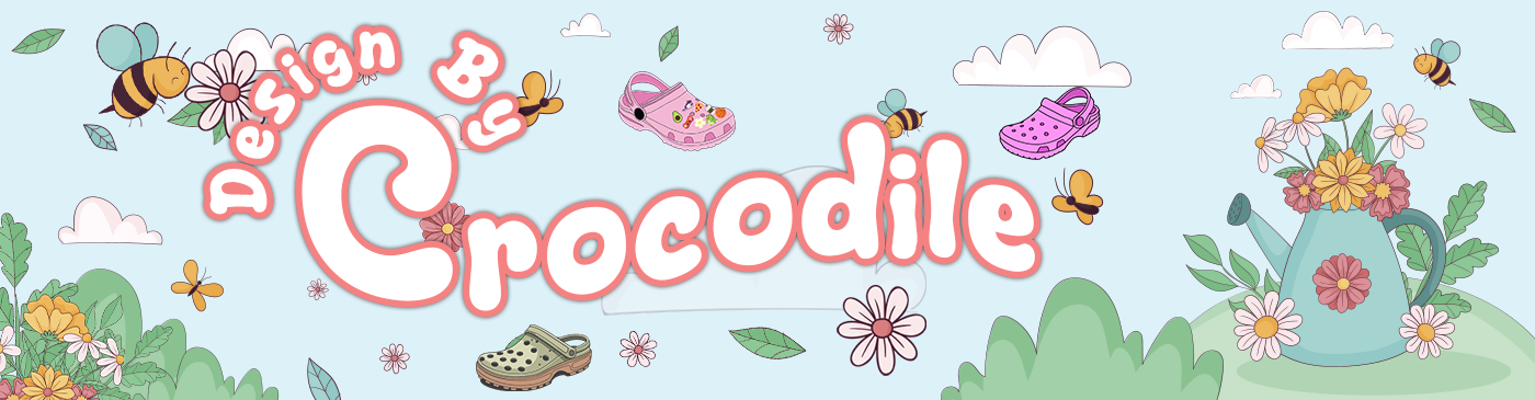 Where To Buy The Best Custom Clogs - Design by Crocodile