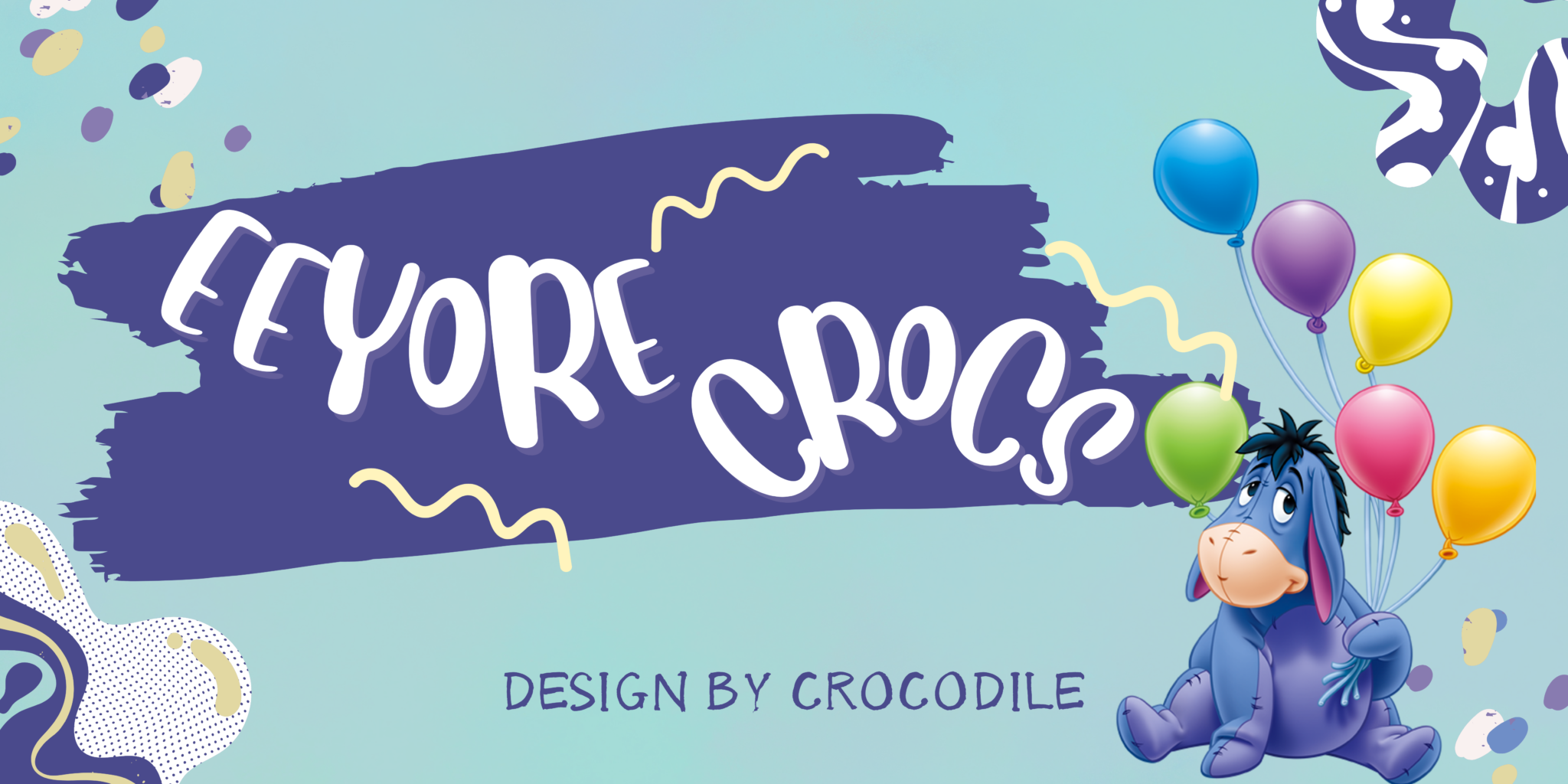Top 20+ Cutest Designs Of EEYORE Clogs Shoes - Design by Crocodile