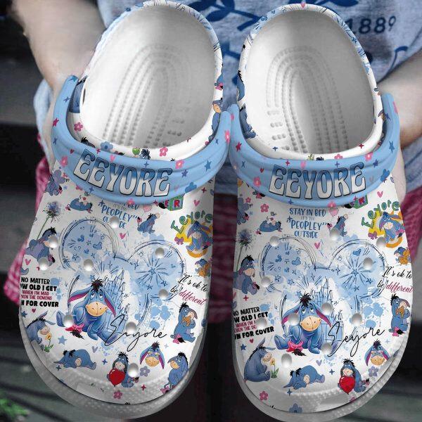 Top 20+ Cutest Designs Of EEYORE Clogs Shoes - Design by Crocodile