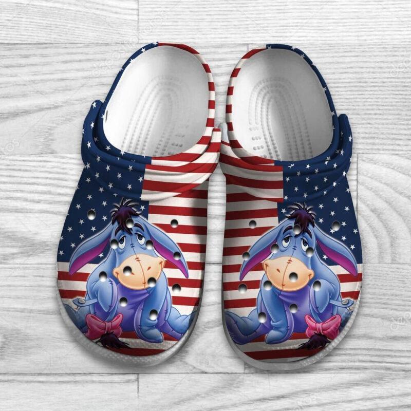 Top 20+ Cutest Designs Of EEYORE Clogs Shoes - Design by Crocodile