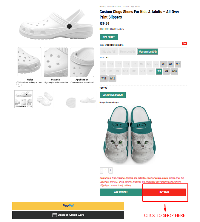 Create Your Own Custom Clogs - Design by Crocodile