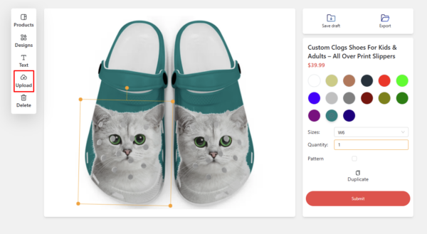 Create Your Own Custom Clogs - Design by Crocodile